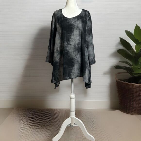 Niche | Tops | Niche Tie Dyed Large Tunic Womens Top Blouse Whimsigoth ...